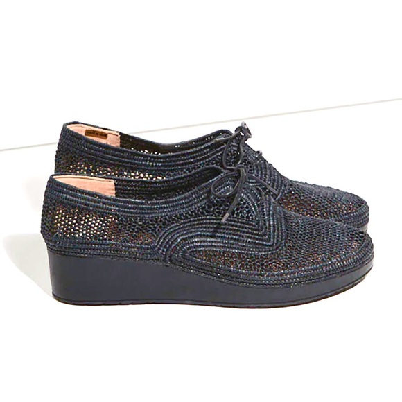 Robert Clergerie | Shoes | Robertclergerievicolewoven Raffia Platform ...